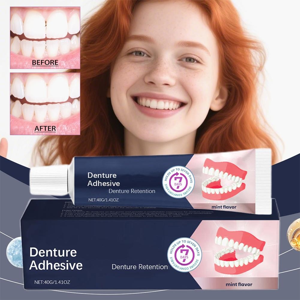 Denture Adhesive Creams Full Or Partial Dentures New;; Z7M2 | eBay