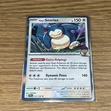 Hop's Snorlax 117/159 Sv09: Journey Together Reverse Holo for sale ...