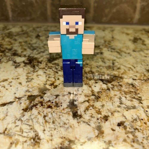 Minecraft Steve Action Figure 3 1/2 In. With Movable Limbs | eBay