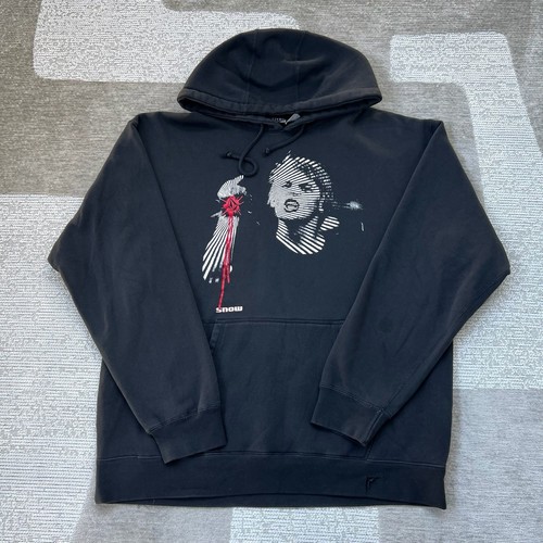 Vintage Volcom Snow Mens L Hoodie Skater Y2K Sweatshirt Surfer Grunge ...