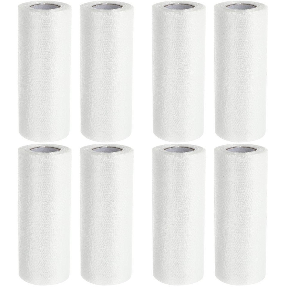 8 Rolls Plastic Dust-proof Drop Sheet Disposable Drop Sheet Furniture ...