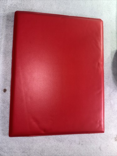 United States Marine Corps Red Award Presentation Binder Bi-Fold | eBay