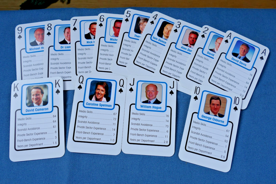 Tax Payers Alliance Playing Cards- Full deck with 2 Jokers- Top Trumps ...