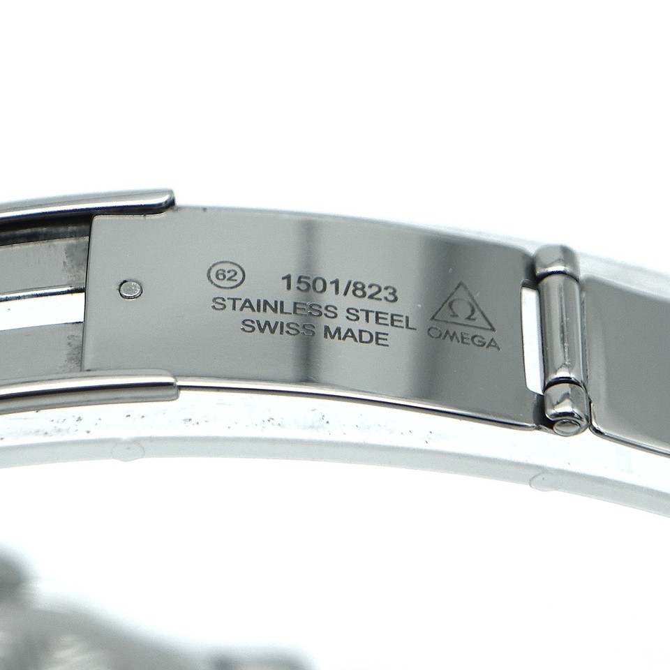 OMEGA 2511.52 Seamaster 120m Quartz Black Dial Stainless steel Men's ...