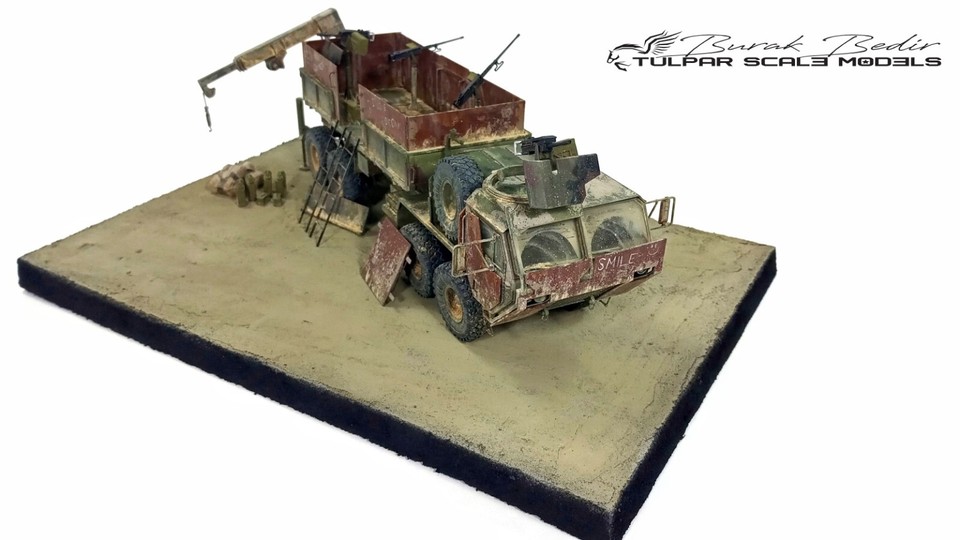 Military Gun Truck HEMTT Scale AFV Model 1/35, Iraq War, Military Vehi ...