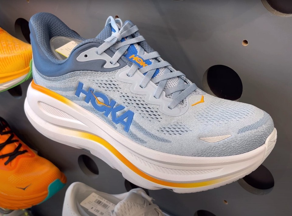 New Hoka Bondi 9 Men's Color Drizzle/Downpour Size 9 | eBay