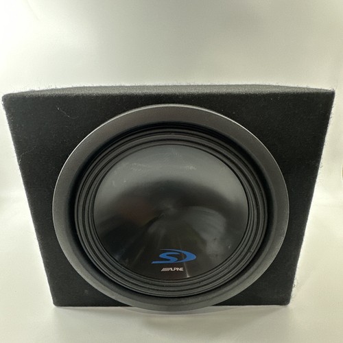 Alpine Type S 12” Subwoofer w/ Sub Box | eBay