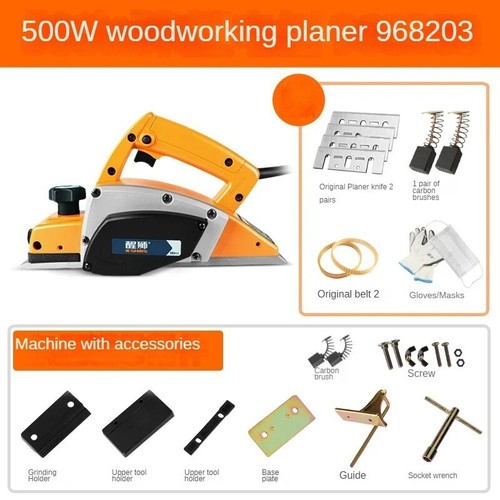 Electric Woodworking Planer Multifunctional Household Small Electric ...