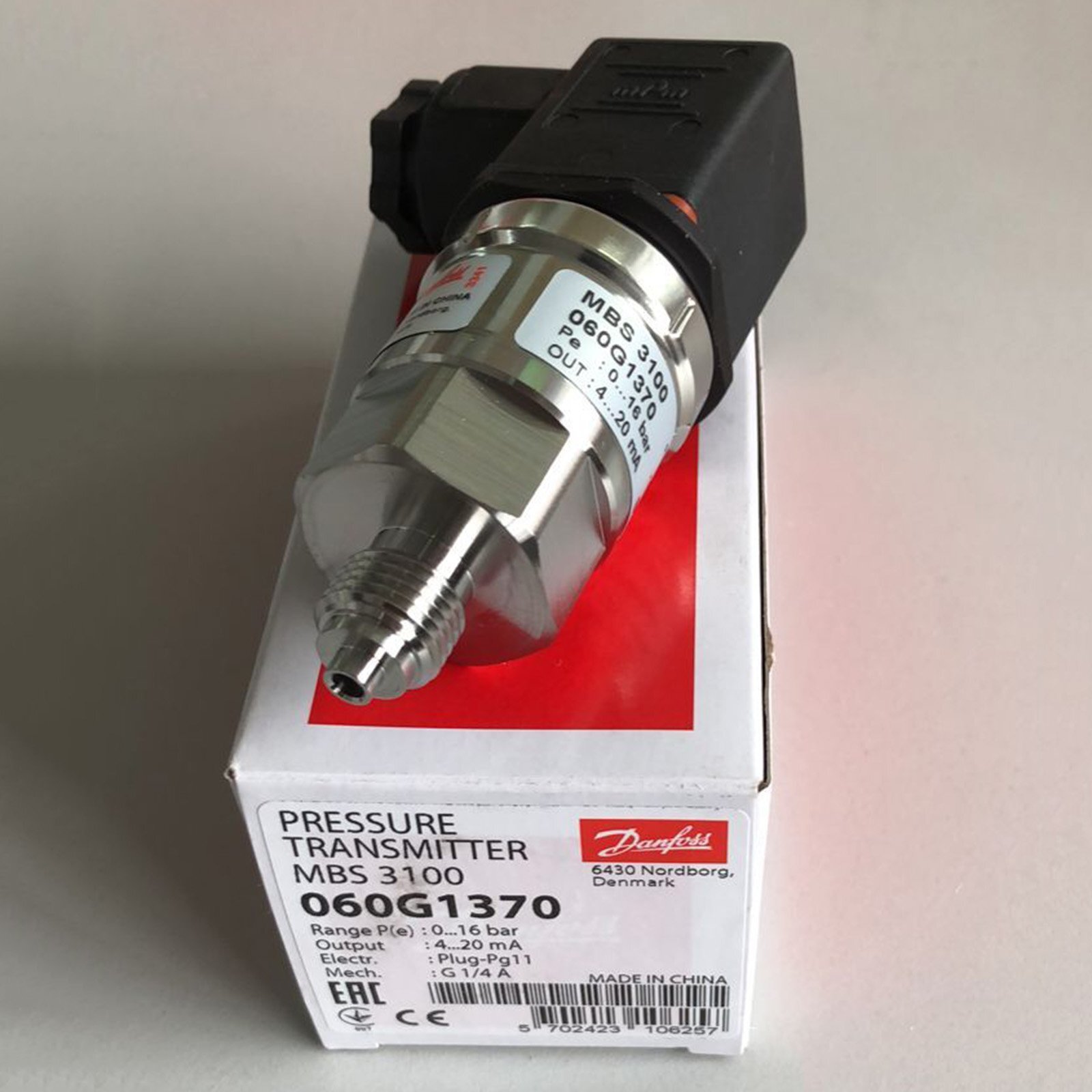 New MBS 3100 060G1370 pressure transmitter In Box For Danfoss Free ...