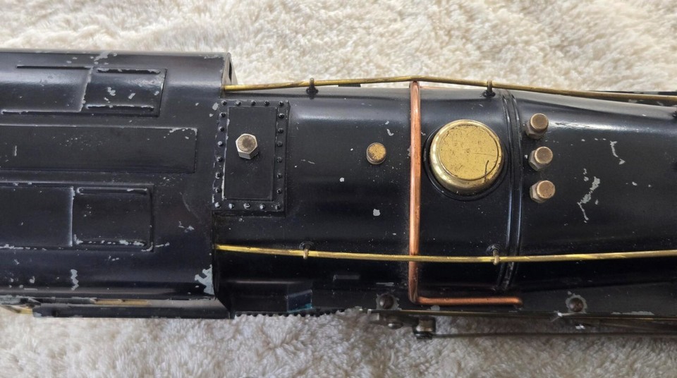 AMERICAN FLYER STANDARD GAUGE 4695 STEAM LOCOMOTIVE & 4694 OIL TENDER ...