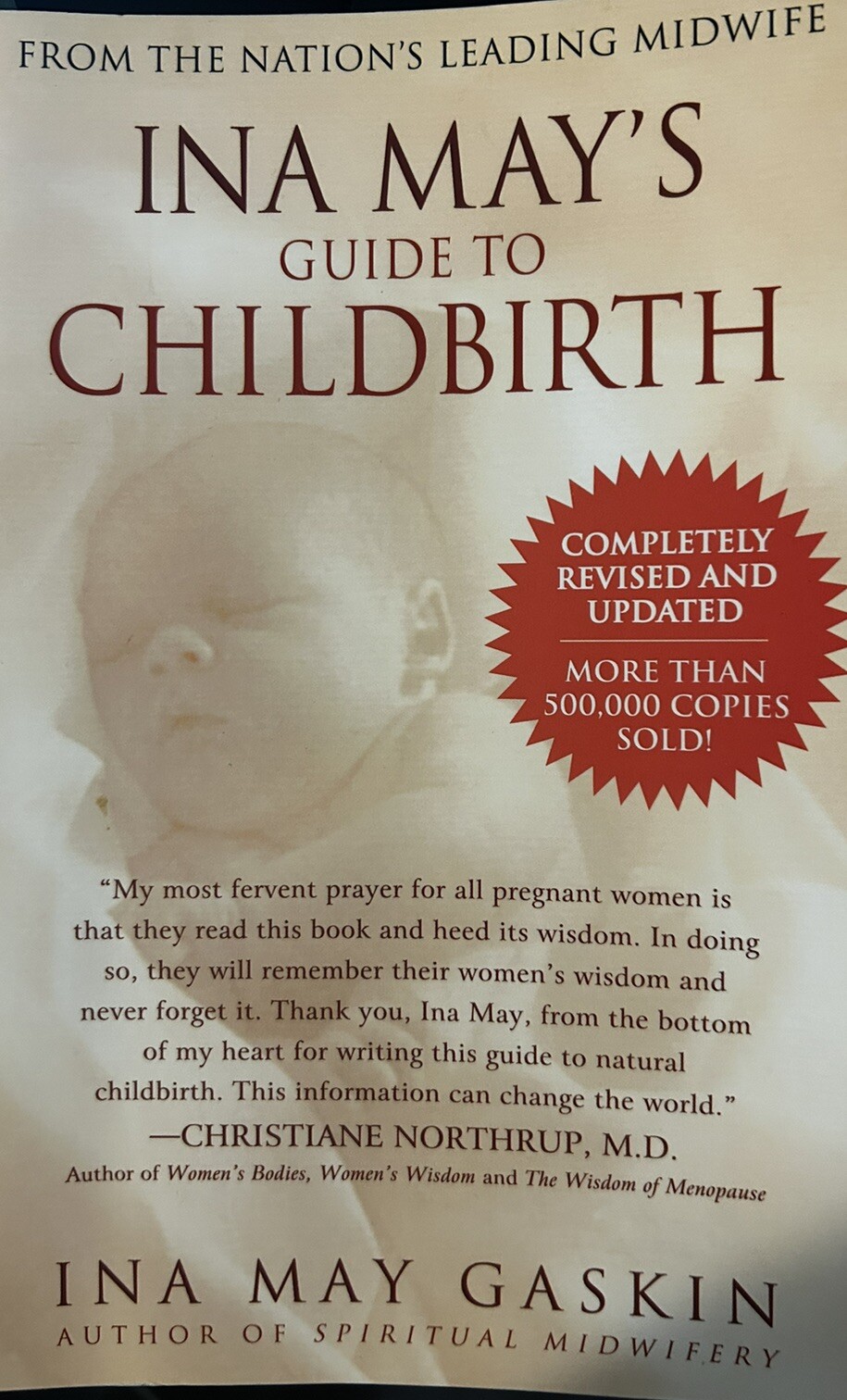 Ina May's Guide to Childbirth: Revised/Updated - Softcover - Ina May ...