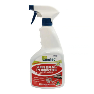 LANOTEC General Purpose Liquid Lanolin 750ml Spray Lubricant Corrosion ...
