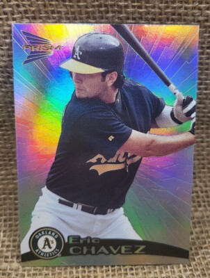 1999 Pacific Prism Eric Chavez Baseball Card #103 Athletics A9 | eBay