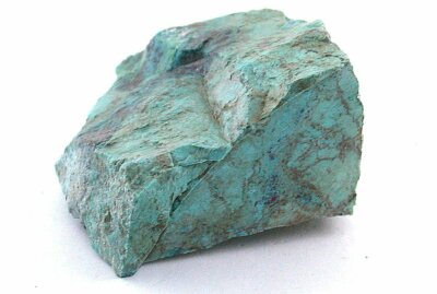 119.7 Gram HARD Baby Blue Turquoise Chrysocolla Cuprite Cab Rough ...