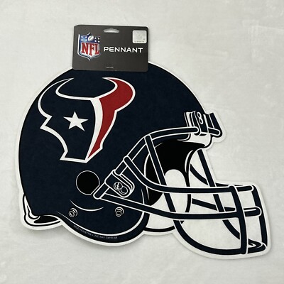 Houston Texans NFL Football Mask Helmet Classic Felt Pennant Banner ...