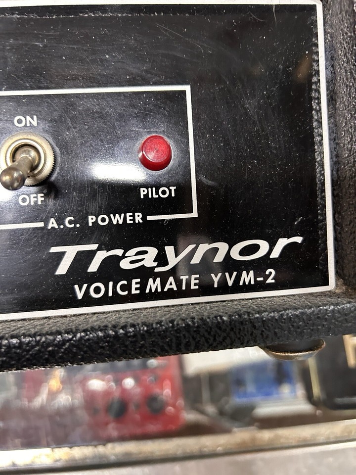 Traynor YVM-2 Voicemate Head Vintage Transistor Made In Canada PLEASE ...