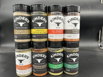 Kinder's Spice Blends Seasonings Master Butcher Founded 1946 Choose ...