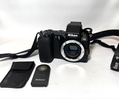 Exc Nikon 1 V2 14.2MP Mirrorless Digital Camera Body Shutter Count1817 ...