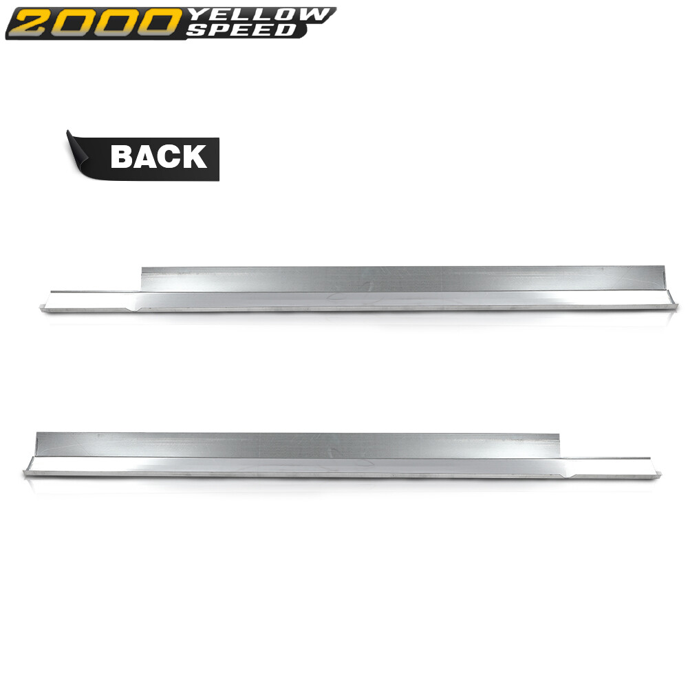 Fit For 2008-2011 Ford Focus Silver Slip-on Rocker Panel 4 door Left ...