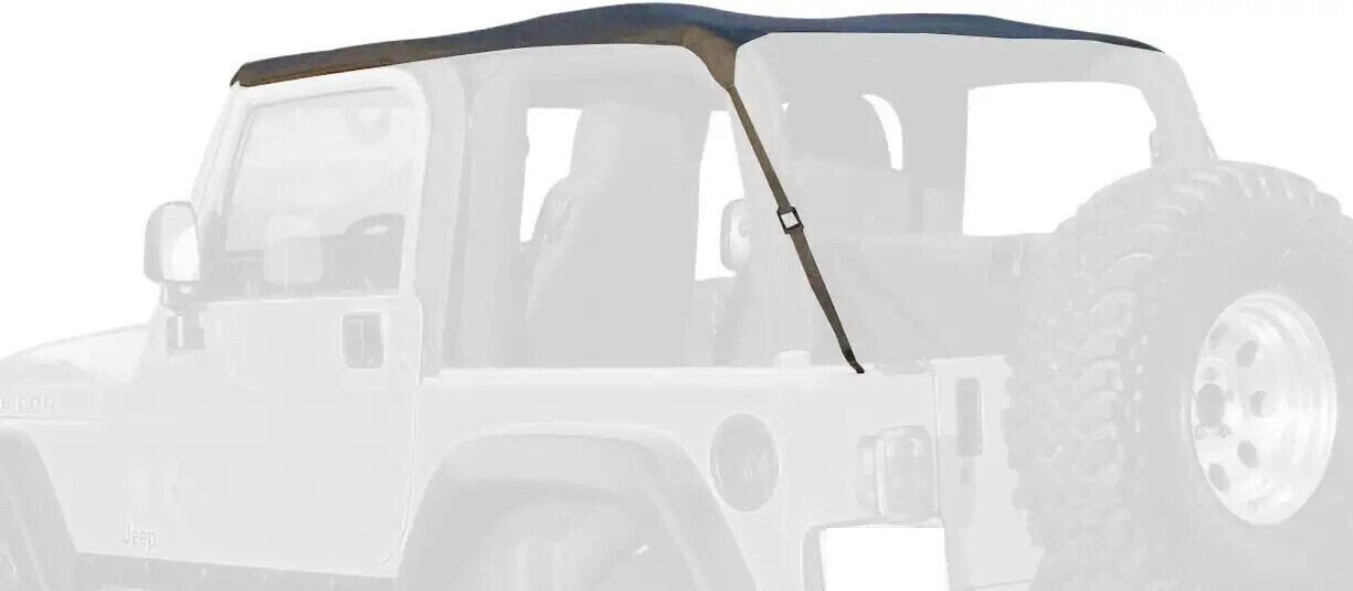 Frameless bowless Top soft top 2004-2006 for Jeep Wrangler unlimited LJ ...
