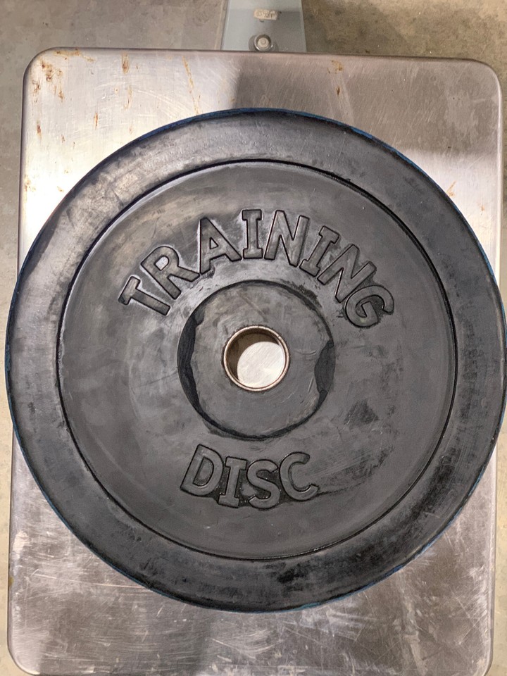 Vintage ELEIKO 20 kg training rubber bumper disc plate | Weightlifting ...