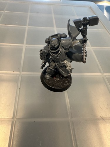 Warhammer 40K Primaris Captain Or Sgt With Thunder Hammer Bionics Iron ...