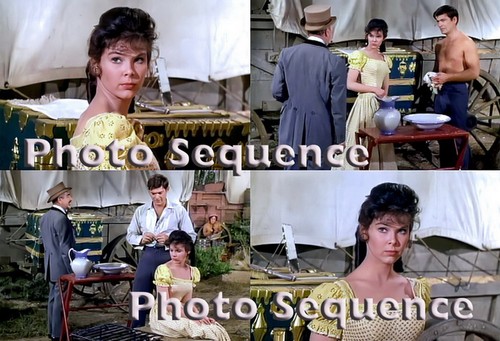 WAGON TRAIN Yvonne Craig Tom Simcox Will Kuluva PHOTO Sequence #03 | eBay