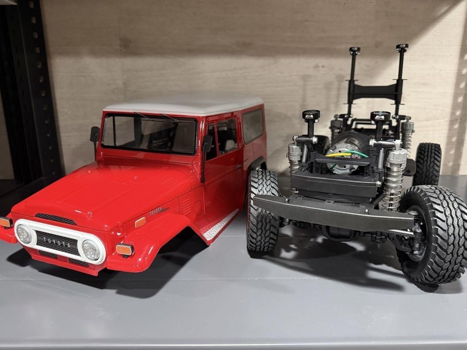 Tamiya CC02 Land Cruiser 40 Pre-assembled Unrun LED Full Bearing | eBay