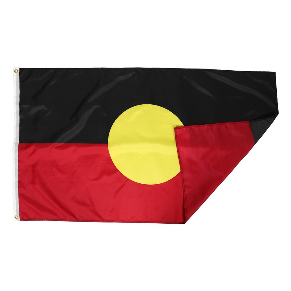 Australia Indigenous Flag Polyester Patriotic Indigenous Flag Fade ...