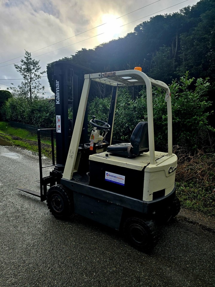 Kalmar- Climax Electric Forklift Truck- 5 Meters Lift Height- Triple ...