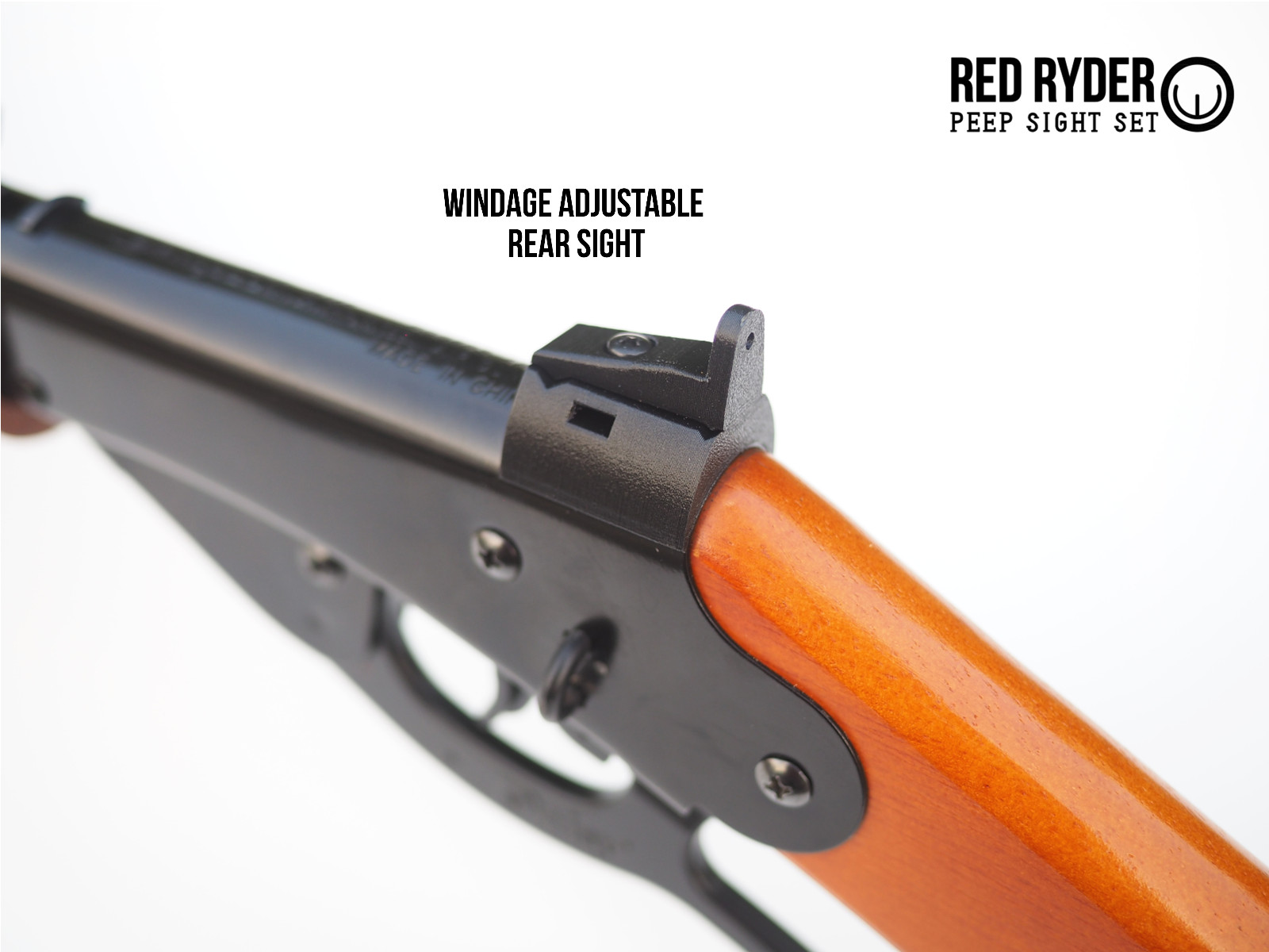 Daisy Red Ryder/Buck 105 Peep Sight Set Adjustable Elevation Windage
