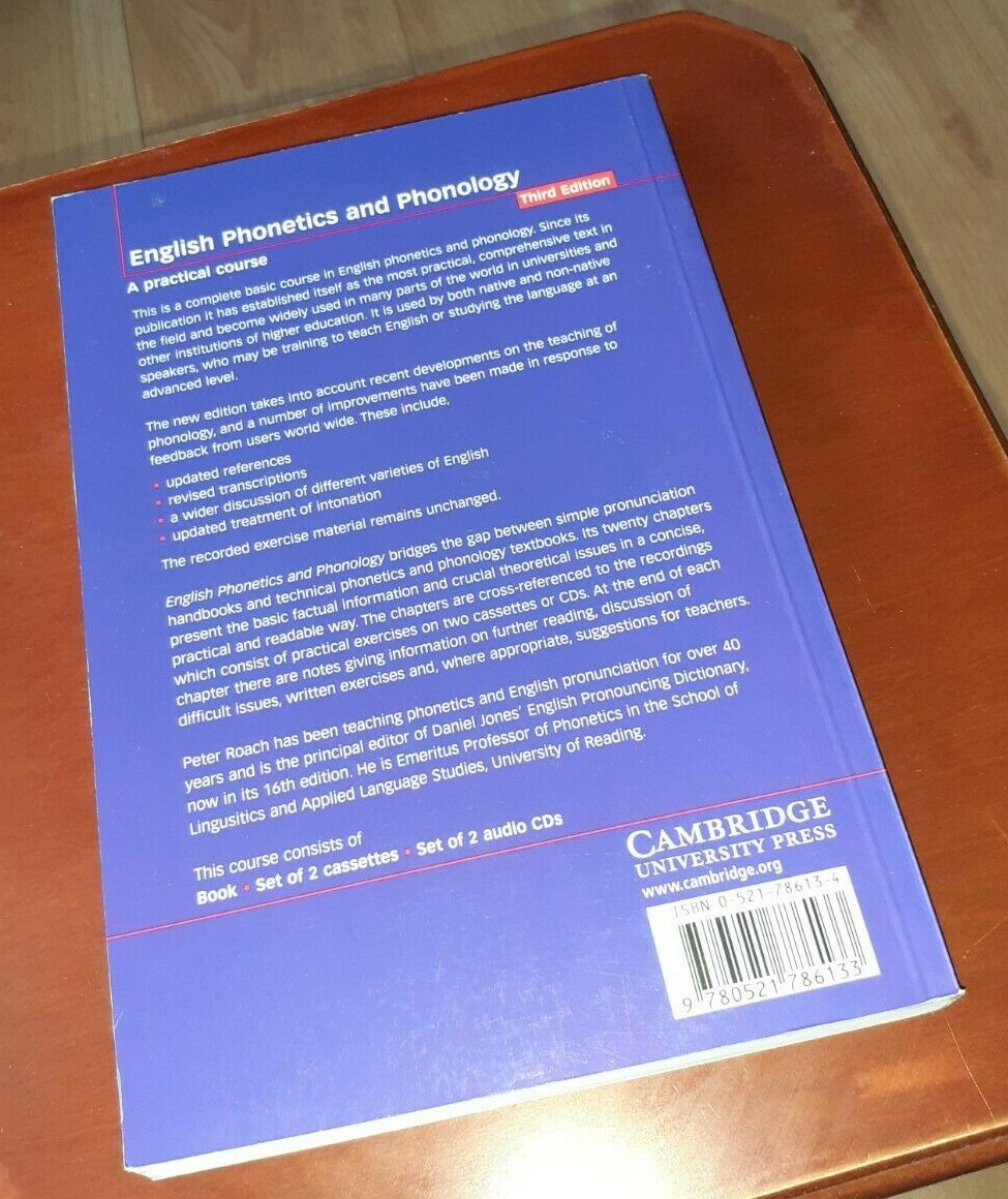 English Phonetics and Phonology Ser.: English Phonetics and Phonology : A Practical Course by ...