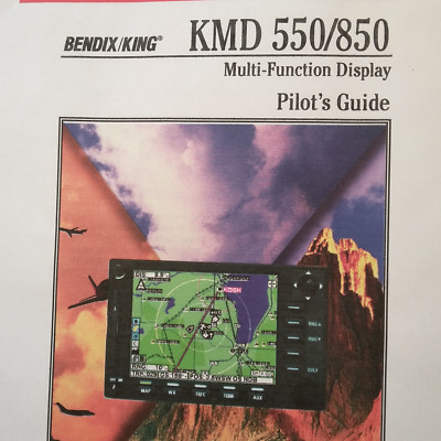 Bendix King KMD 550 and KMD 850 Pilot's Guide Manual | eBay