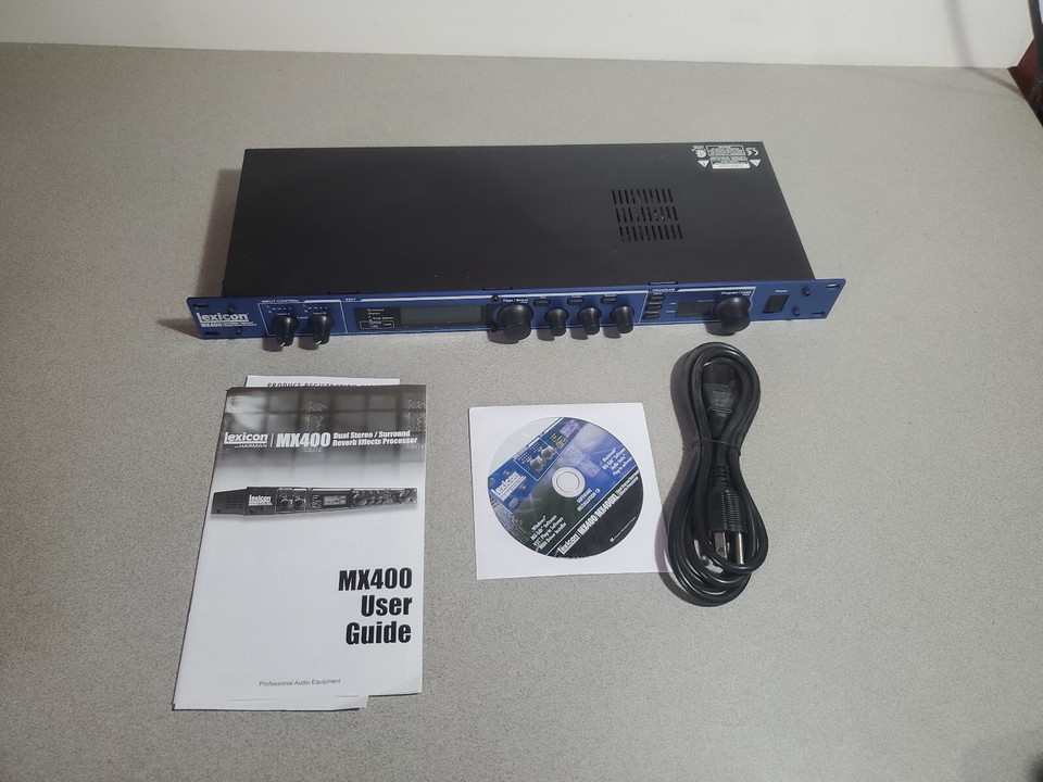 Lexicon MX400 Dual Stereo Surround Reverb Effects Processor | eBay