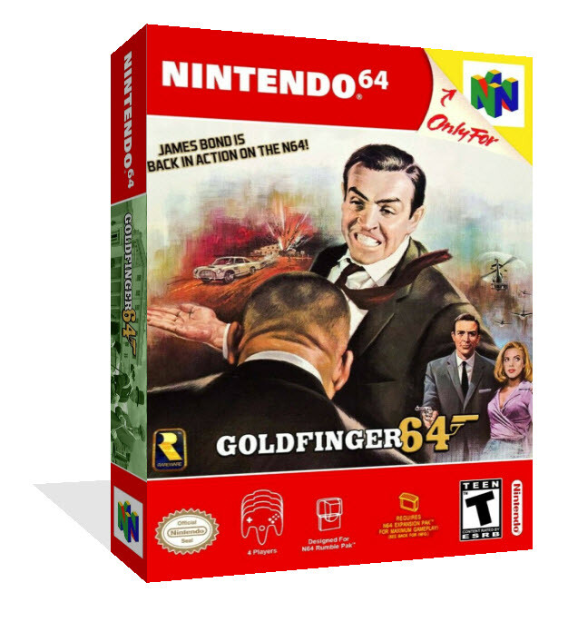 Goldeneye N64 Cover