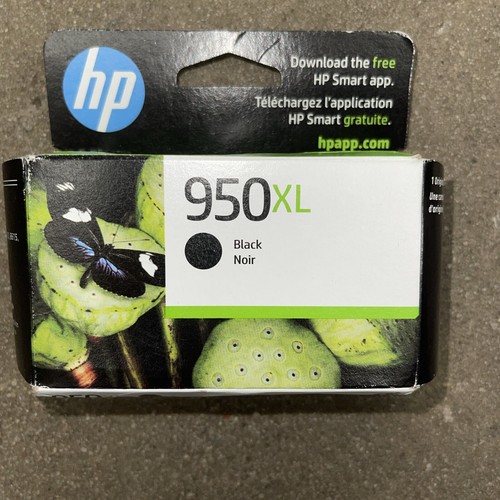 Genuine HP 950XL CN045AN Black Ink Cartridge NEW OEM SEALED Exp Feb ...