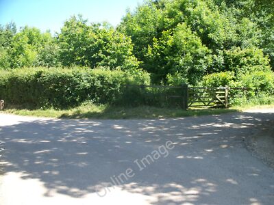 Photo 6x4 Two ways to go Adlestrop To the right is a bridleway which ...