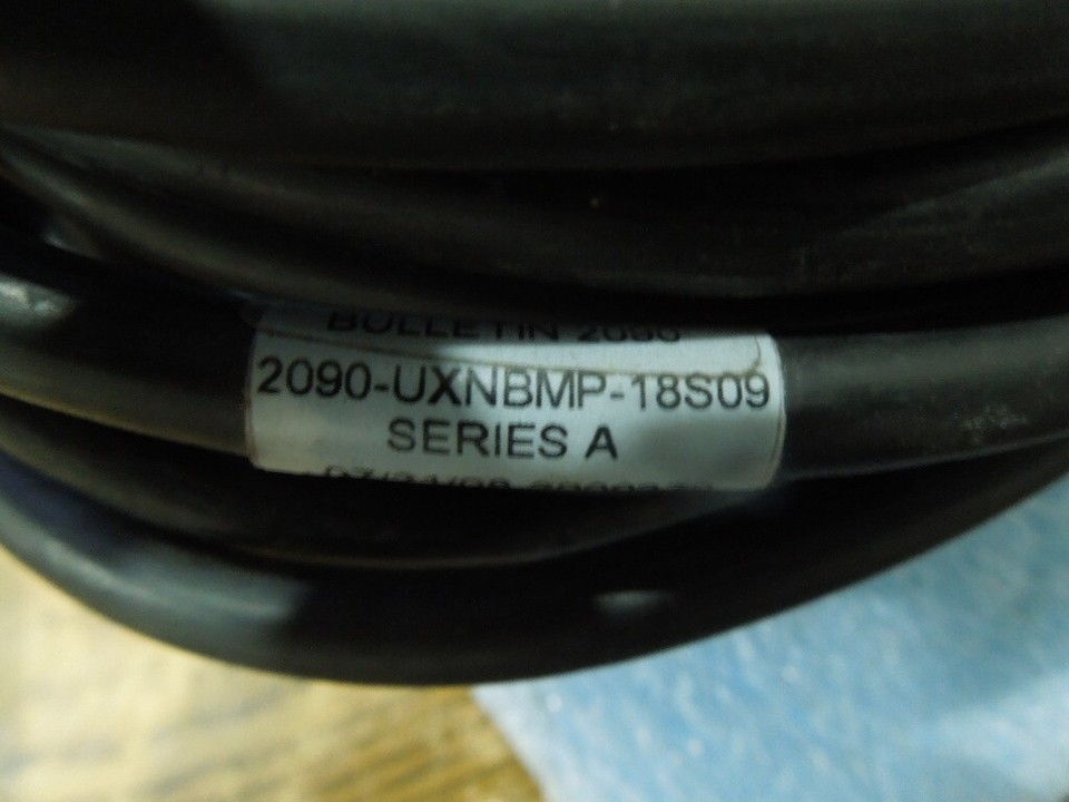 Allen Bradley Cat. #: 2090-UXNBMP-18S09 Cable. Series: A | eBay