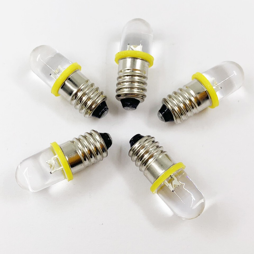 5pcs E10 led Indicator Bulb 12v18v24v Warning Automobile instrument ...