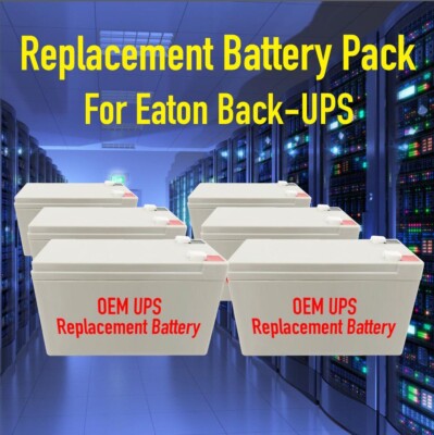 OEM UPS Replacement Battery for Eaton PowerWare 9130 3000VA PW9130 ...