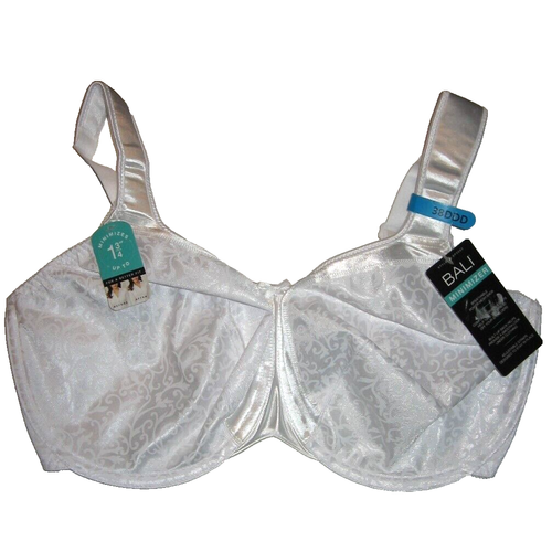 Bali Bra 38DDD White Minimizer Underwire Style DF3562 New with tags ...