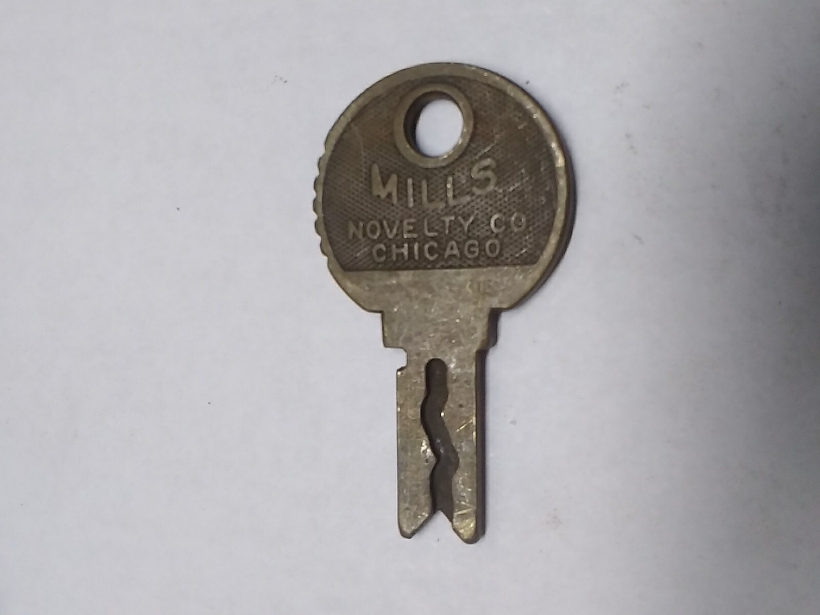 Mills Novelty Co. Chicago Slot Machine Key No. S0082 S 0082 Antique | eBay