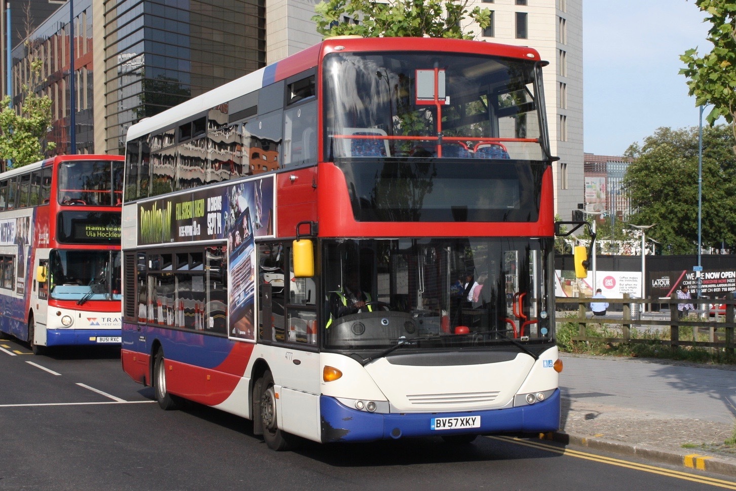 National Express West Midlands Bus No.4777 6x4 Quality Bus Photo | eBay UK