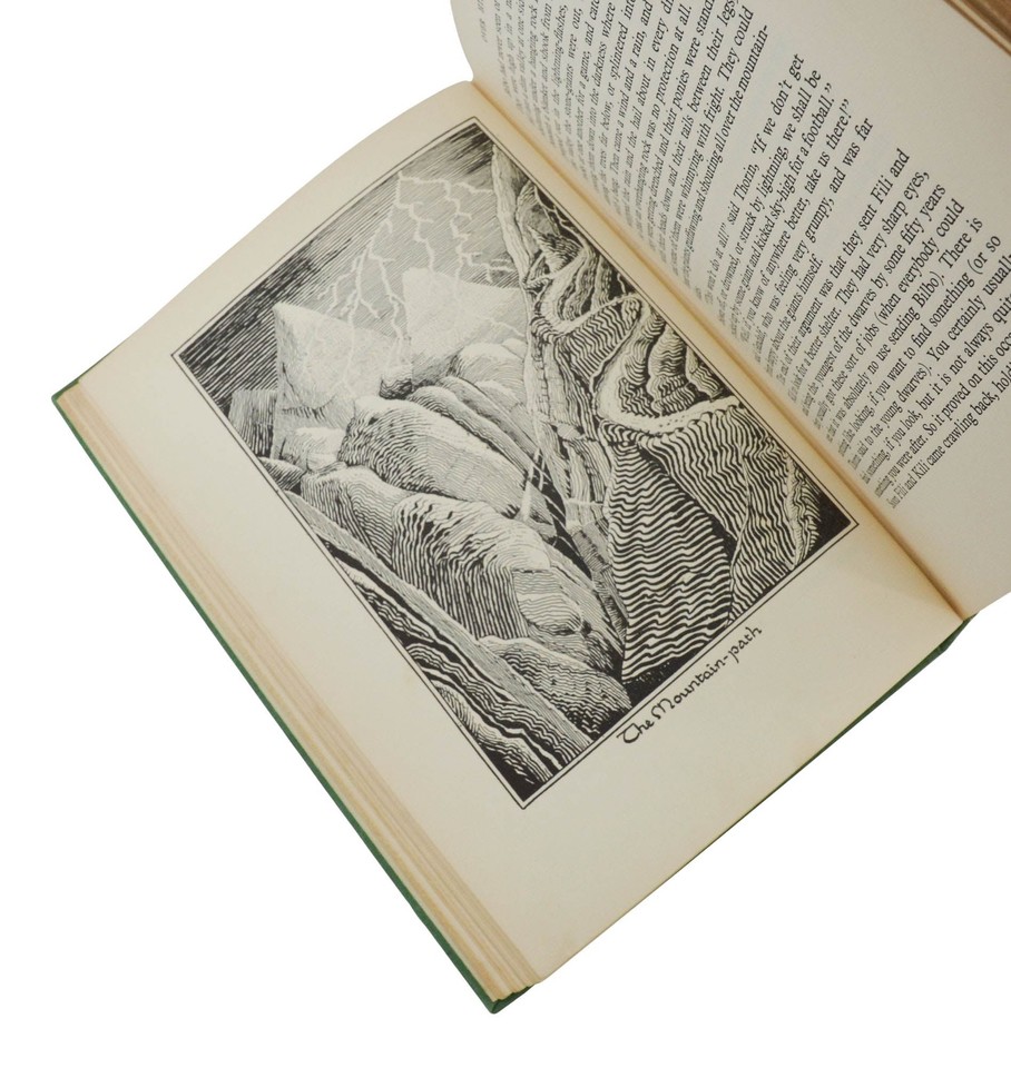 The Hobbit ~ by J. R. R TOLKIEN ~ First Edition ~ 1st Printing ~ 1937 ...