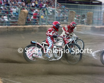 KELLY MORAN JIM LAWSON 8 x 10 SPEEDWAY MOTORCYCLE PHOTO HEMET ...