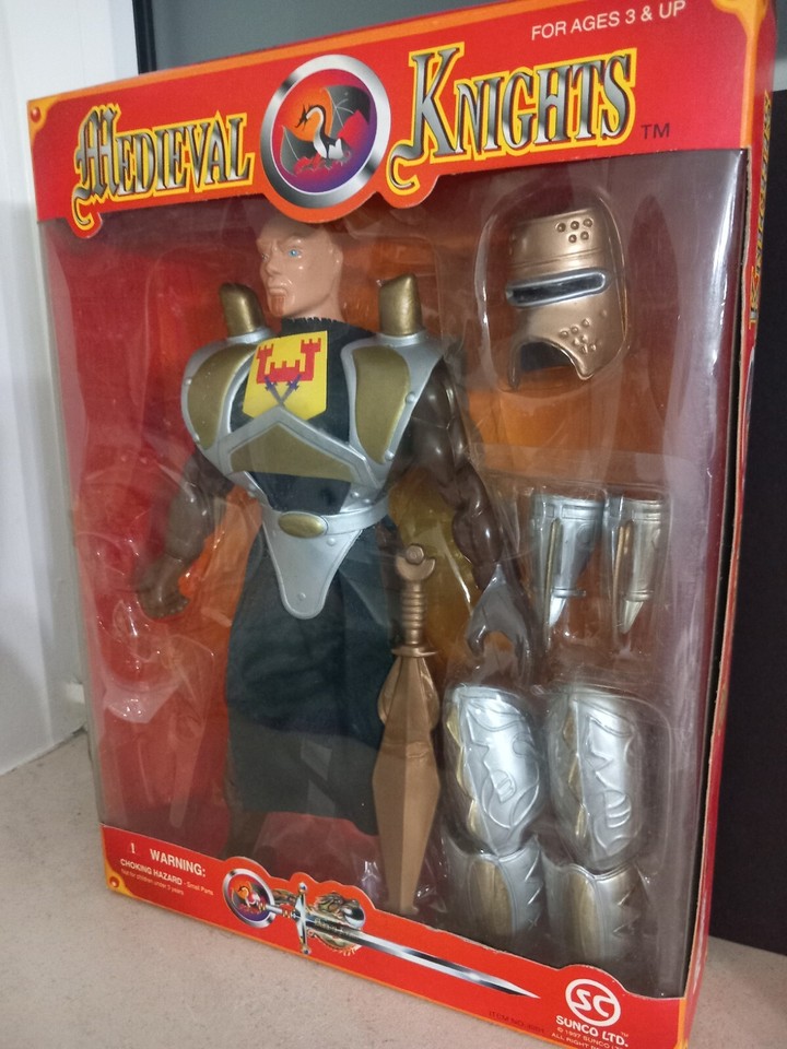 Medieval Knights Sunco Ltd. 1997 9'' Articulated Figure Play Set | eBay