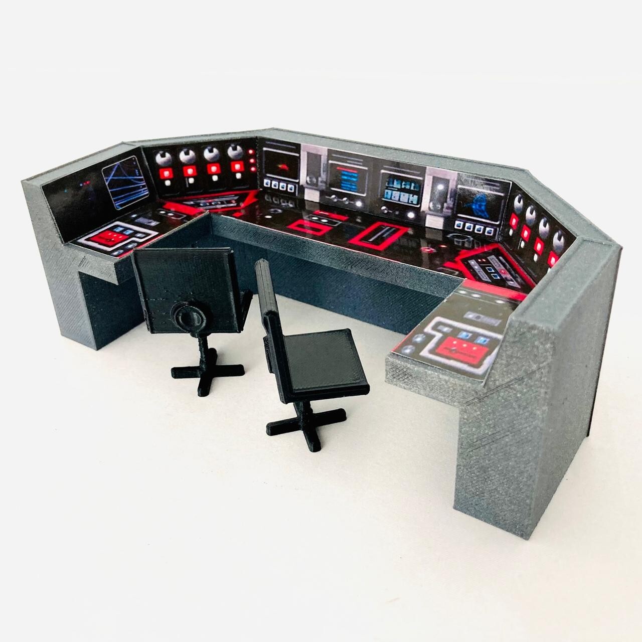 Endor Bunker Control Room Computer Set for 6 inch (1:12) Scale Action ...