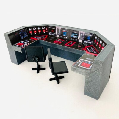 Endor Bunker Control Room Computer Set for 6 inch (1:12) Scale Action ...