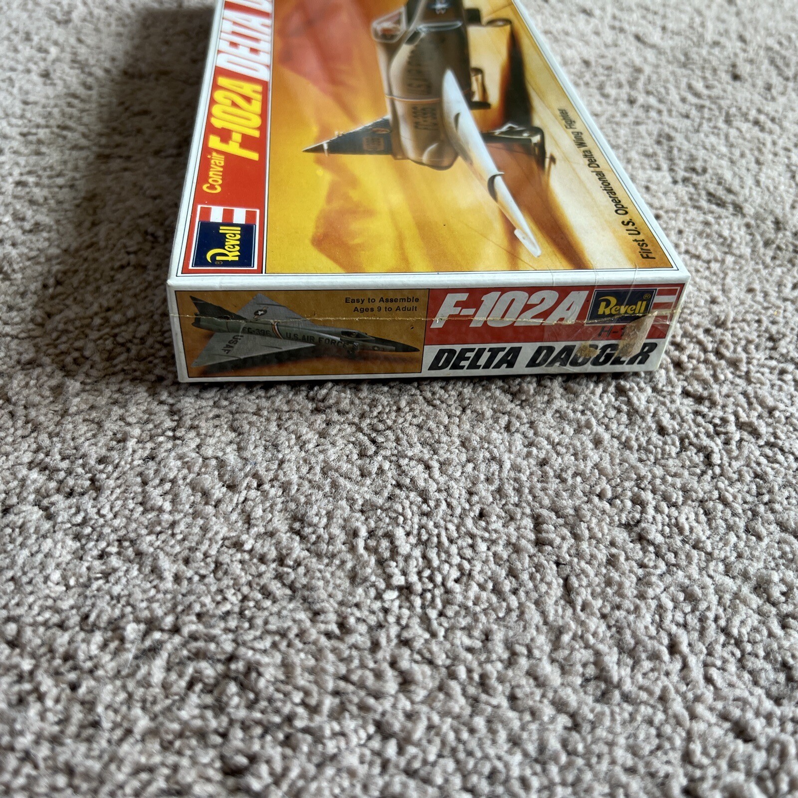 1969+Revell+Convair+F-102a+Delta+Dagger+Model+Kit+H130 for sale online ...