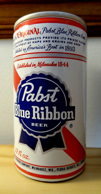 Pabst Blue Ribbon "pull Tab" 5 cities listed 12 oz Tapa Can | eBay